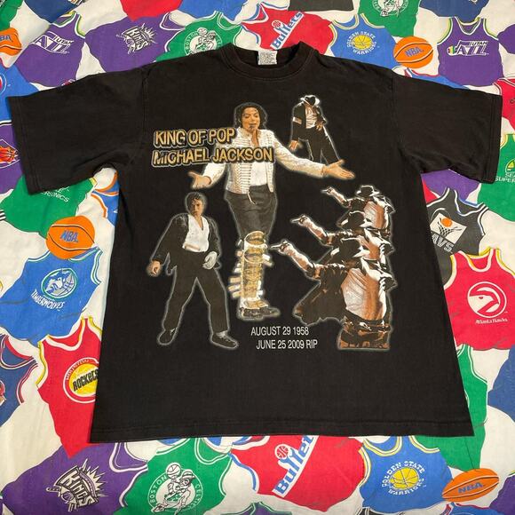 American Vintage | Shirts | Vintage 209 Michael Jackson Memorial Album ...